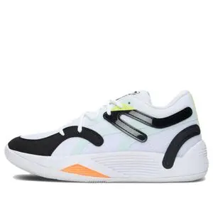 PUMA Trc Blaze Court Basketball Sneakers - White/black/orange