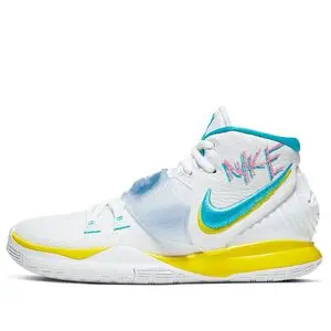 Nike Kyrie 6 "neon Graffiti" High Top Sneakers