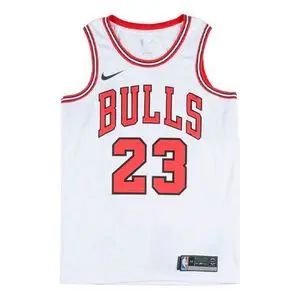 Nike Michael Jordan Association Edition Swingman Jersey - White