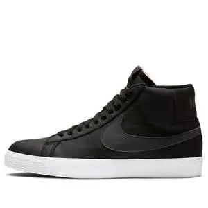 Nike Zoom Blazer Mid Iso Sb Orange Label Sneakers - Black/gray