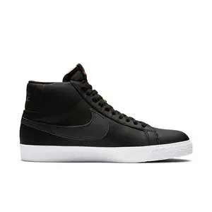Nike Zoom Blazer Mid Iso Sb Orange Label Sneakers - Black/gray