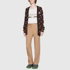 Gucci Washed Jersey Oversize T-shirt - White