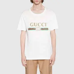 Gucci Washed Jersey Oversize T-shirt - White