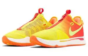 Nike Pg 4 Ep Mid-top Sneakers - Yellowred