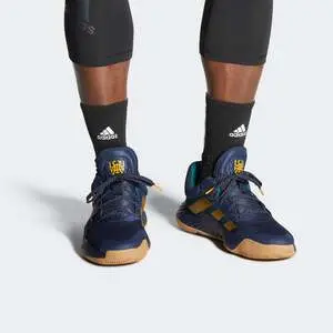 Adidas D.o.n. Issue #1 Gca High Top Sneakers - Blue