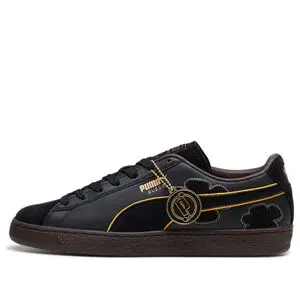 PUMA Suede One Piece "blackbeard" Sneakers - Black/dark Chocolate