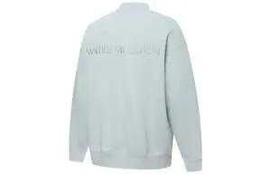 PUMA Mmq Crew Alphabet Embroidered Knit Sports Pullover