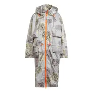 Adidas Stella Mccartney Sportswear Long Parka - Grey/orange