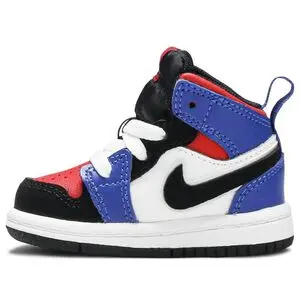 JORDAN Air 1 Mid Top 3 - Red/blue