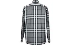 Burberry Plaid Long Sleeve Shirt