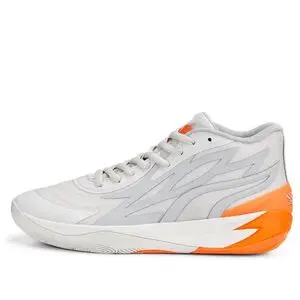 PUMA Mb.02 Lamelo Ball 'gorange' High-top Sneakers - Grey/orange