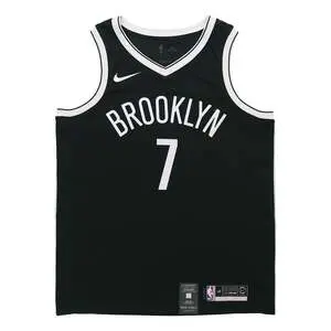 Nike Brooklyn Nets Kevin Durant #7 Jersey - Black