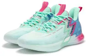 361 DEGREES Big3 4.0 Pro "cloud Together" Athletic Sneakers - Blue/purple