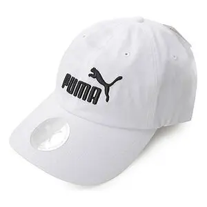PUMA Baseball Cap With Logo - White/black