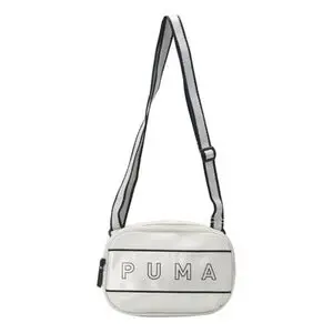 PUMA Crossbody Bag With Logo Detail - White/black