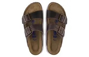 BIRKENSTOCK Arizona Soft Footbed Oiled Leather - Brown