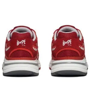 A BATHING APE Shark Sta 'korea' Sneakers - Red/multi-color