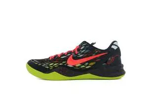 Nike Kobe 8 System Gc "christmas" Basketball Sneakers - Black/multi-colour
