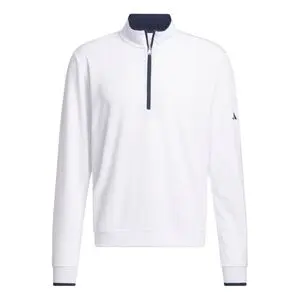 Adidas Lightweight Half-zip Top - White
