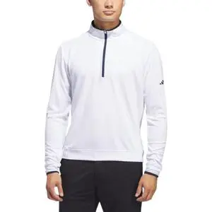 Adidas Lightweight Half-zip Top - White