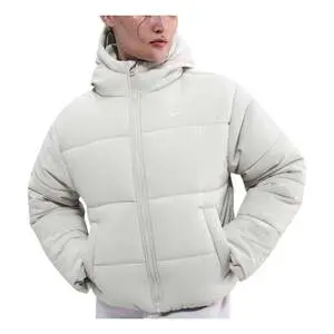 Nike Therma-fit Loose Hooded Puffer Jacket - Light Bone/white