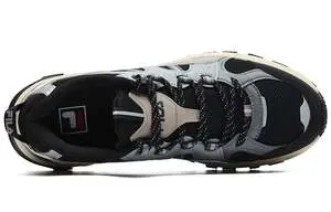 FILA Trek 1s Low Top Sneakers - Black/silver/white