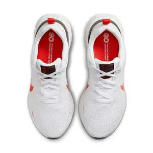 Nike React Infinity Run Flyknit 3 Athletic Sneakers - White