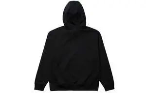 Nike Embroidered Logo Hooded Pullover - Black