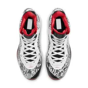 Nike Lebron "graffiti" High Top Sneakers - Black