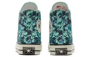 CONVERSE Chuck 70 High Top "digi Camo Green Glow - Green/blue
