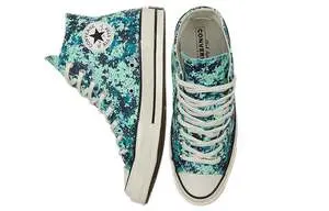 CONVERSE Chuck 70 High Top "digi Camo Green Glow - Green/blue