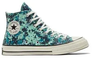CONVERSE Chuck 70 High Top "digi Camo Green Glow - Green/blue