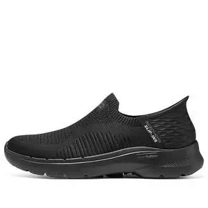 Sketchers Go Walk 6 Slip-on Sneakers - Black