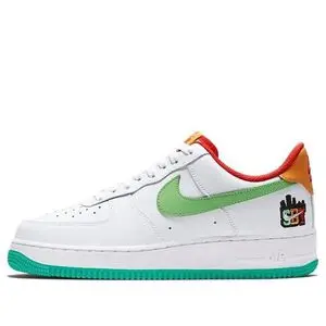 Nike Force 1 Low Shibuya White Sneakers - White/green