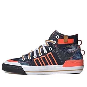 Adidas Nizza Hi Dl Sneakers - Blue/orange/white