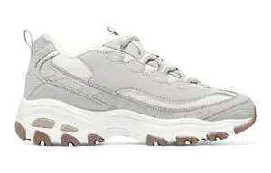 Sketchers D'lites-looking Glass Athletic Sneakers - Grey