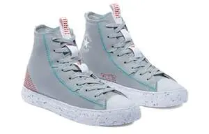 CONVERSE Chuck Taylor All Star Crater High Top Sneakers - Gray/white/red