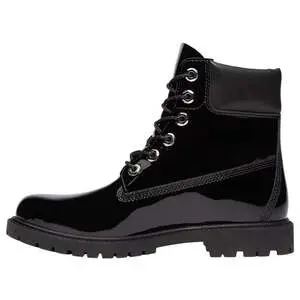 Timberland Inch Premium Waterproof Patent Boots - Black