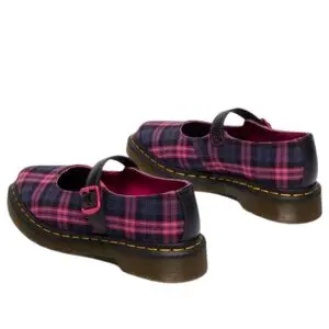 Dr. Martens Elphie Mj Tartan Mary Jane Shoes