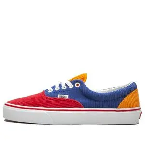 VANS Vans Era Corduroy Low Top Sneakers Red/blue/yellow