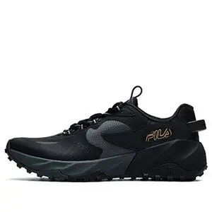 FILA Heritage Low Top Athletic Sneakers - Black