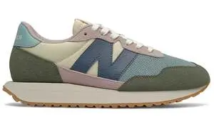NEW BALANCE 237 "norway Spruce Storm " Casual Lace-up Sneakers - Blue