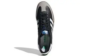 Adidas Samba Vegan Low Top Sneakers - Black/cloud White/core Black
