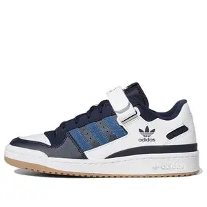 Adidas Originals Forum Low Top Sneakers - White/gray/blue