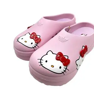 Adidas X Hello Kitty Adifom Stan Smith Mule - Pink/white