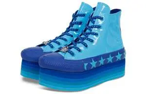 CONVERSE X Miley Cyrus Chuck Taylor All Star Platform Faux Patent Hi Sneakers