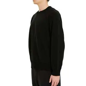 Adidas Y-3 Loose Round Neck Long Sleeves Pullover