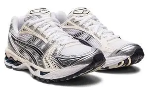 Asics Gel-kayano 14 "white Midnight" Sneakers - White/black/silver