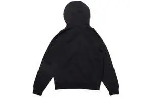 Nike Logo Embroidered Solid Color Fleece Lined Black