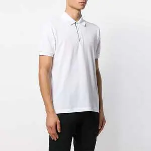 Fendi Ss21 Short Sleeve Polo Shirt - White